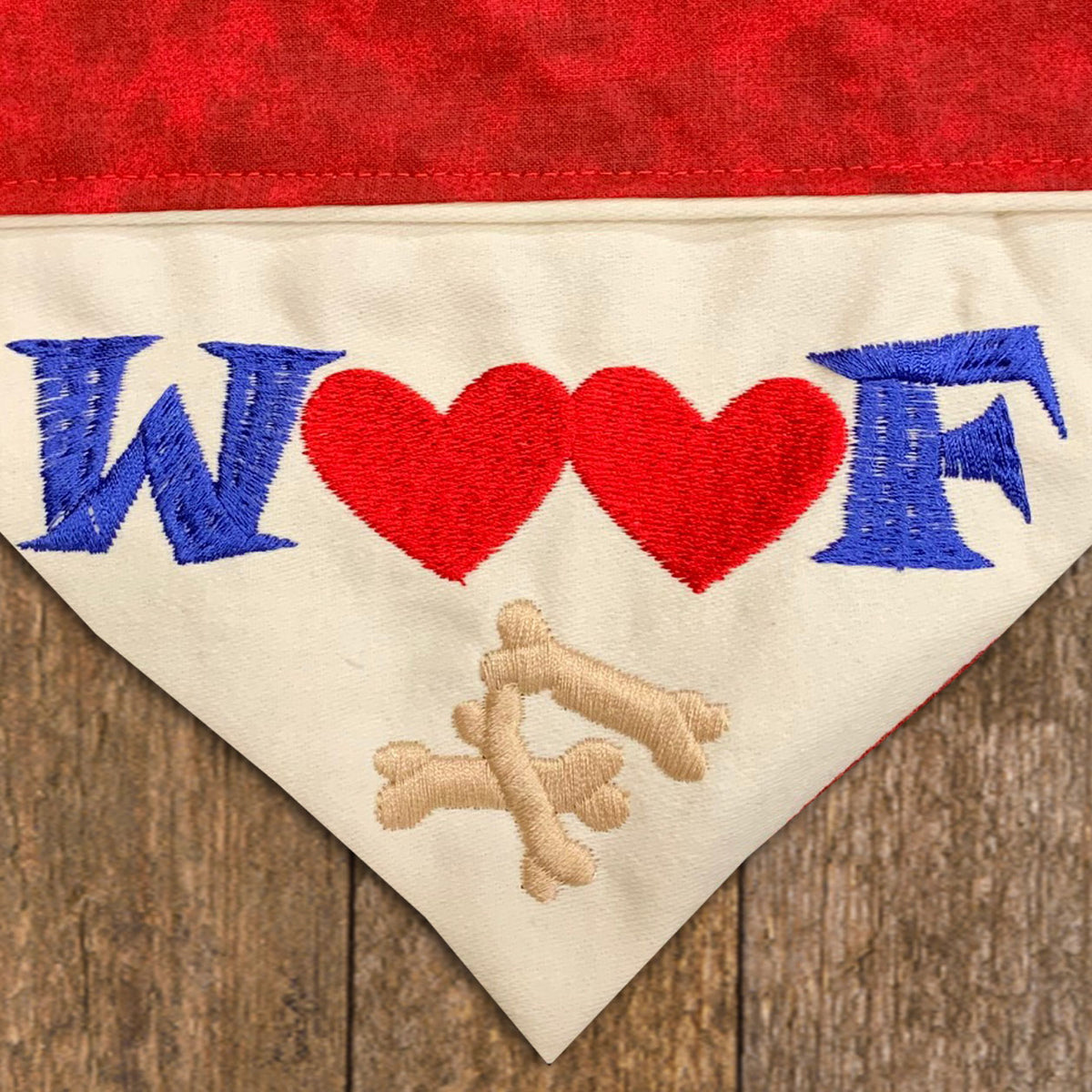 Woof / Over the Collar Dog Bandana – Mydeye